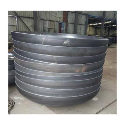 China Customized Support Mild Carbon Steel Conical Dished Ends Cone Head Asme Dished Head for sale