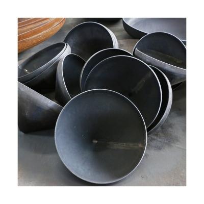 China Circle Head Welding Connection ASME ss304 316 s235jr Conical End Tank Ends for Boiler Heater Parts for sale