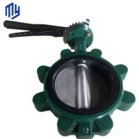 China Hydraulic Butterfly Valves Cast Iron Extension Stem Flange PVC Pneumatic 1 Inch Sanitary for sale