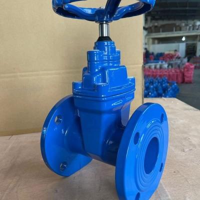 China Water Control with 12inch Resilient Seated Slide Gate Valve Standard GB DIN ANSI GOST for sale