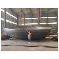 China Carbon Steel Asme Hemispherical Dished End Cap with Customized Torispherical Design for sale