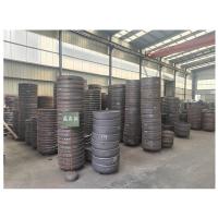 China Circle Welding Connection Carbon Steel Elliptical Punching Dome Joggled Head Tank End for sale