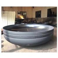 China Welding Connection Customized Steel Ellipsoidal Tank End for Pressing Dished Flat Bottom for sale