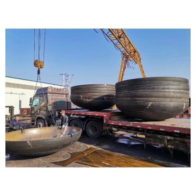 China Customized Welding Connection Forged Stainless Steel 304 Elliptical Dish Head for sale