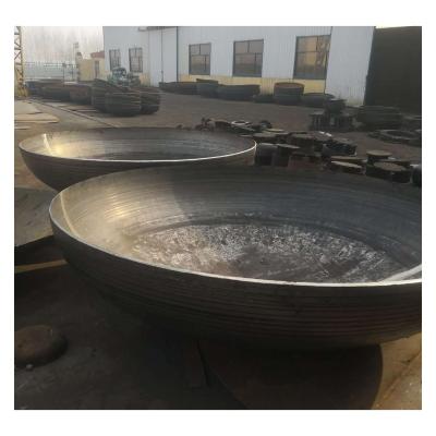 China Casting Stainless Steel Hemisphere Head for Customized Metal Half Sphere Dished Head for sale