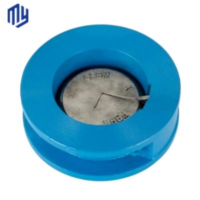 China Depends on Specifications CI Body Material Wafer Type Swing Check Valve with Dual Plate for sale