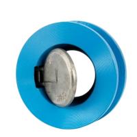 China Depends on Specifications CI Body Material Wafer Type Swing Check Valve with Dual Plate for sale