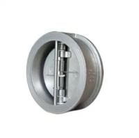 China Stainless Steel/Cast Iron/Cast Steel Dual Plate Check Valve with Diaphragm Structure for sale