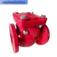 China Water Media Manual Pn16 Rubber Disc Check Valve for Manual Operation Pressure Control for sale