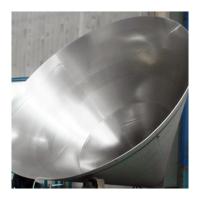 China Equal Welding Connection 304 Stainless Conical Head Cone Dish end Tank heads For Tank for sale