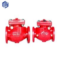 China Customized Ductile Iron Hydraulic Sewage Ball Check Valves for Industrial Pumping Drain Valve for sale