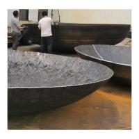China Equal Hot Pressing Cold Pressing Steel Dished Hemisphere Head with Welding Connection for sale