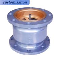 China Diaphragm Structure Ductile Cast Iron Silent Check Valve for Normal Temperature Media for sale