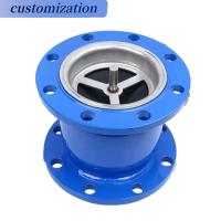 China Silent Water Pump Check Valve 3 Inch 1/2 Metal Seated with Customer's Requirements for sale