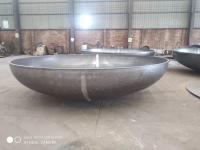 China Circle Shape Stainless Steel Dished Bottom Ellipsoidal Dish End with End Cap for sale