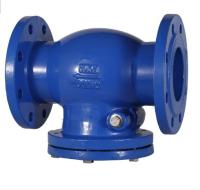 China Manual Operation PN16 Flanged Ductile Iron Swing Check Valve for Customized Port Size for sale
