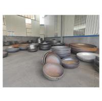 China Pressure Vessel Tank Dish Bottom Seal Head End Cap with Customized Welding Connection for sale