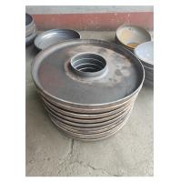 China Pressure Vessel Tank Dish Bottom Seal Head End Cap with Customized Welding Connection for sale