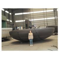 China OEM Hemisphere Ellipsoidal Polishing Pipe End Dished Sanitary Tank Manhole Cover for sale