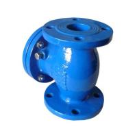 China DN200 PN16 Flange End Swing Check Valves with Customizable Port Size Y Type Strainer for sale