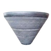 China Circle Head Code Welding Connection Conical Tank Ends Boiler Heater Parts for sale