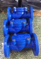 China Excellent Ductile Iron Rubber Flap Check Valve for Normal Temperature Media Promotion for sale