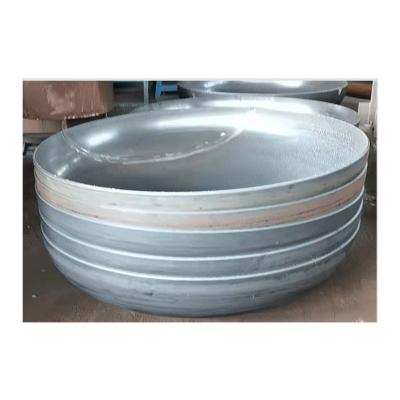 China Cold Pressing Elliptical Dished Heads for Standard Steel Forged Dish Flat Head Tanks for sale