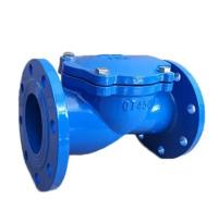 China Complete Certificate High Temperature Corrosion Resistant Rubber Plate Swing Check Valve for sale
