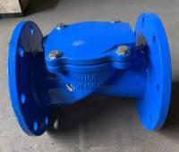 China Cast Iron Flange Ductile EPDM Gasket Swing Non Return Iron Flex Check Valve for Water for sale