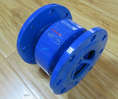 China Stop Structure Energy Saving Flange Silent Check Valve for Normal Temperature Media for sale