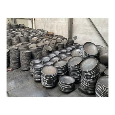 China Customized Open End Spinning Mixing Tank Head with 1000mm Diameter Hemispherical Head for sale