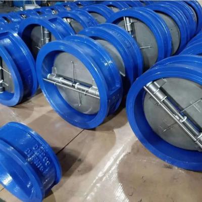 China CI Body Material ANSI Standard Stainless Steel Dual Plate and Wafer Check Valve Made for sale