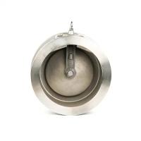 China Water Media DN 50 Wafer Lift Single Plate Swing Check Valve Stainless Steel Flange Pn25 for sale