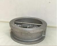 China Water Media DN 50 Wafer Lift Single Plate Swing Check Valve Stainless Steel Flange Pn25 for sale