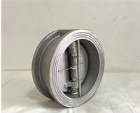 China Water Media DN 50 Wafer Lift Single Plate Swing Check Valve Stainless Steel Flange Pn25 for sale