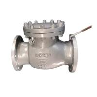 China 4 inch CF8 WCB Carbon Steel Flange Swing Check Valve Complete Certificate and Manual for sale