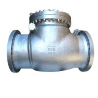 China 4 inch CF8 WCB Carbon Steel Flange Swing Check Valve Complete Certificate and Manual for sale