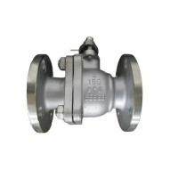 China 2205 Stainless Steel Full Port Floating 2PC Flange Ball Valve Gas and Hydraulic Ready for sale