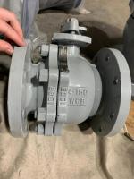 China 2205 Stainless Steel Full Port Floating 2PC Flange Ball Valve Gas and Hydraulic Ready for sale