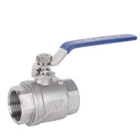 China Hydraulic 1 Inch PTFE Seal Full Bore Forged Stainless Steel Water Ball Valve for sale