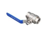 China Hydraulic 1 Inch PTFE Seal Full Bore Forged Stainless Steel Water Ball Valve for sale