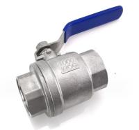 China Customized Instructions for Female Thread PN16 BSP Stainless Steel 2PC Ball Valve for sale