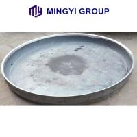 China Welding Connection Flange for Customized Flat Head Tank Bottom Vessel Head in High Demand for sale