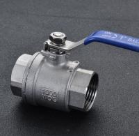 China Steel Industrial/Sanitary Full Bore Threaded NPT/BSP DN15 Ball Valve for Applications for sale