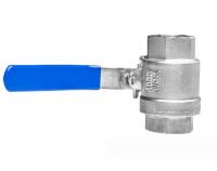 China Steel Industrial/Sanitary Full Bore Threaded NPT/BSP DN15 Ball Valve for Applications for sale