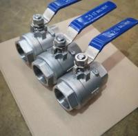 China DN20-NPT 2PC Stainless Steel Ball Valve for Support After-sales Service for sale