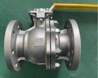 China Water Media 2PC Flange Ball Valve with Pneumatic/Electric Actuator Features for sale