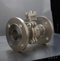 China Water Media 2PC Flange Ball Valve with Pneumatic/Electric Actuator Features for sale