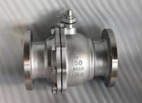 China Oil Gas API6d Stainless Steel Worm Gear Flange Trunnion Mounted Ball Valve Class 600 for sale