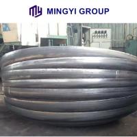 China 1400mm Diameter Welding Connection Customized Hemisphere Dished Head for Tank End for sale